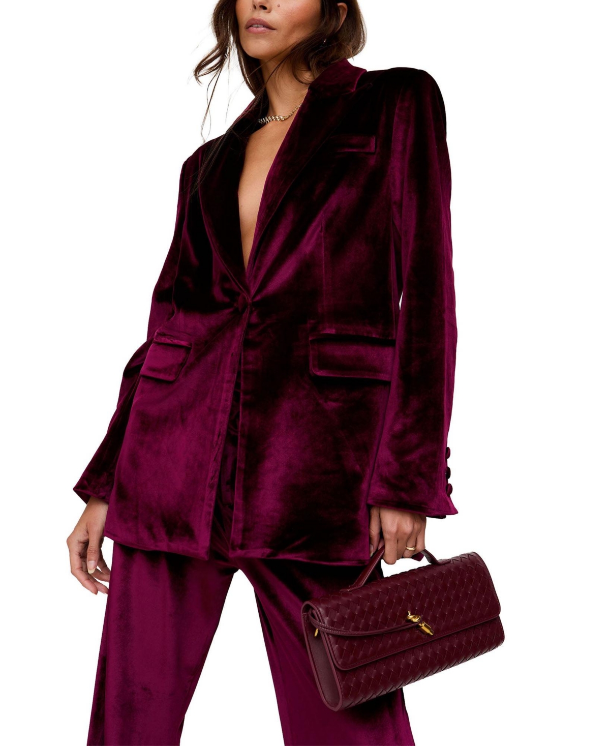 Click here for Lily and Lionel London Womens Valerie Tailored Vel... prices