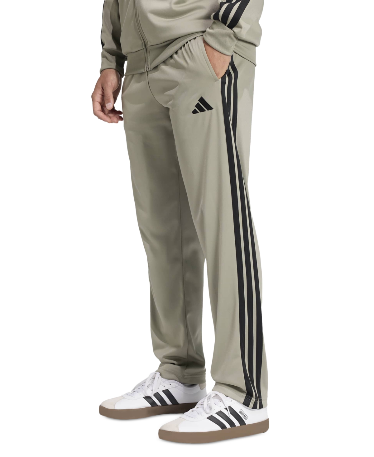 Click here for adidas Mens 3-Stripes Regular-Fit Tricot Track Pan... prices