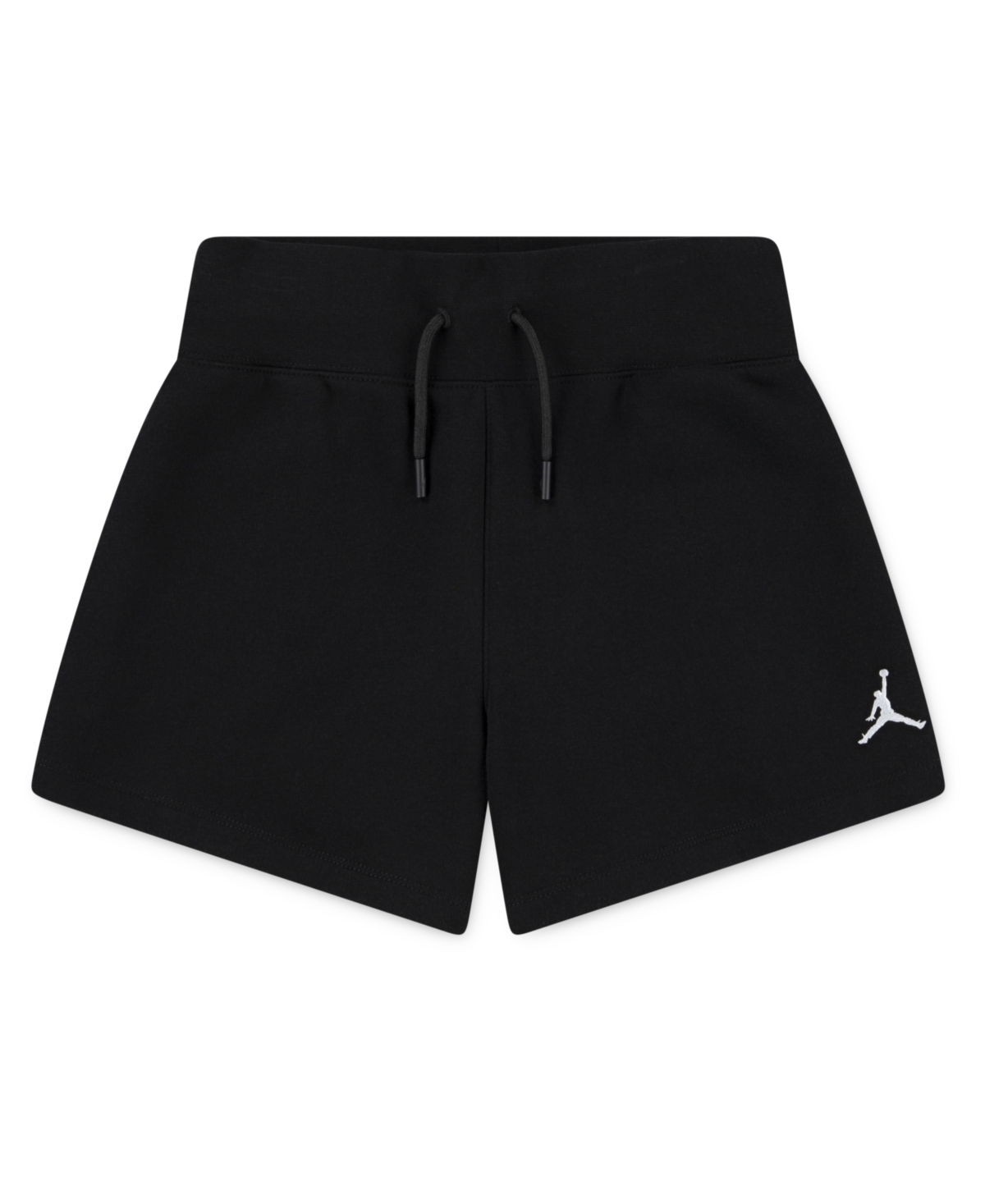 Click here for Jordan Girls 4-16 Brooklyn Fleece Shorts - Black prices