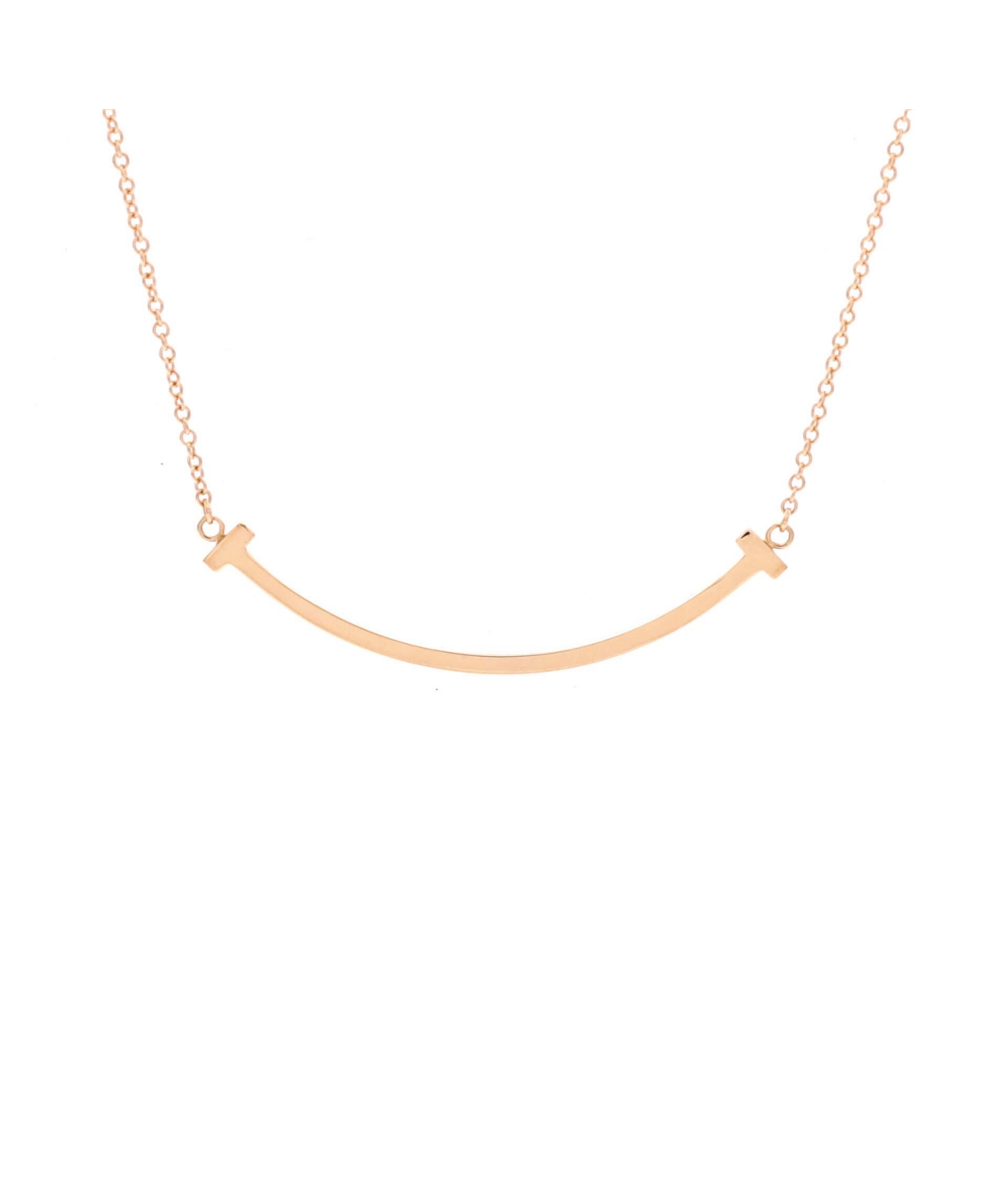 Click here for Pre-Owned Tiffany & Co. T Smile Pendant Necklace -... prices