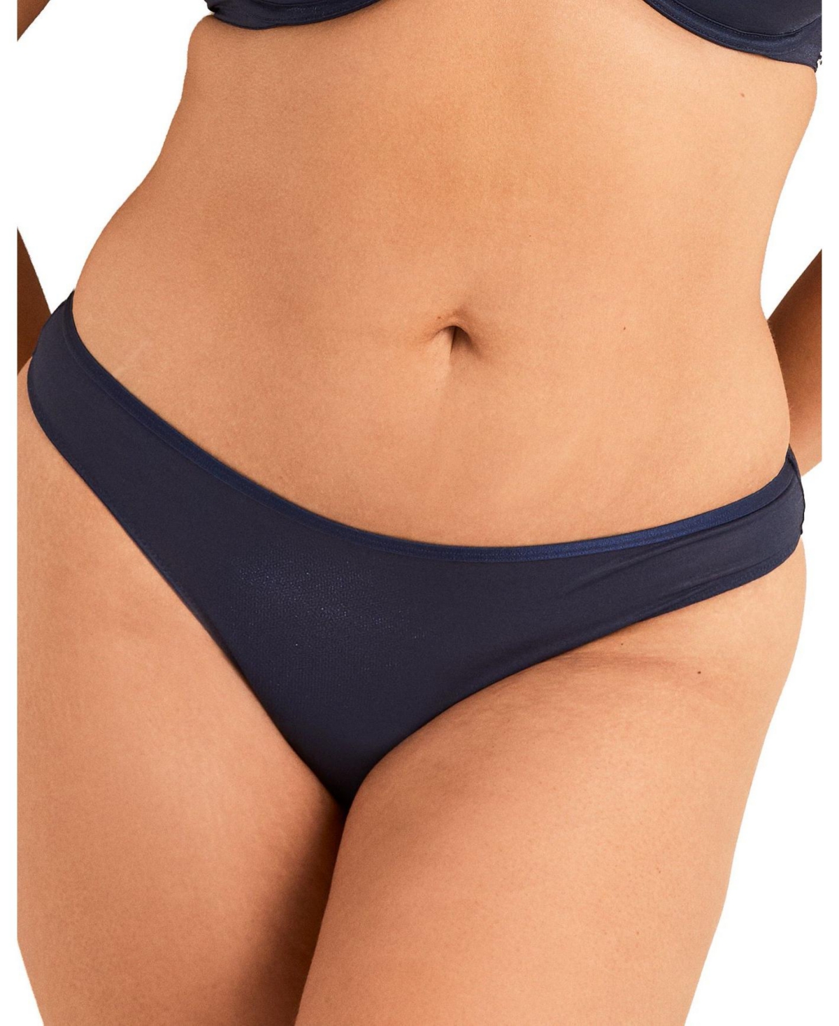 Click here for Adore Me Womens Hariette Thong Panty - Dark blue prices