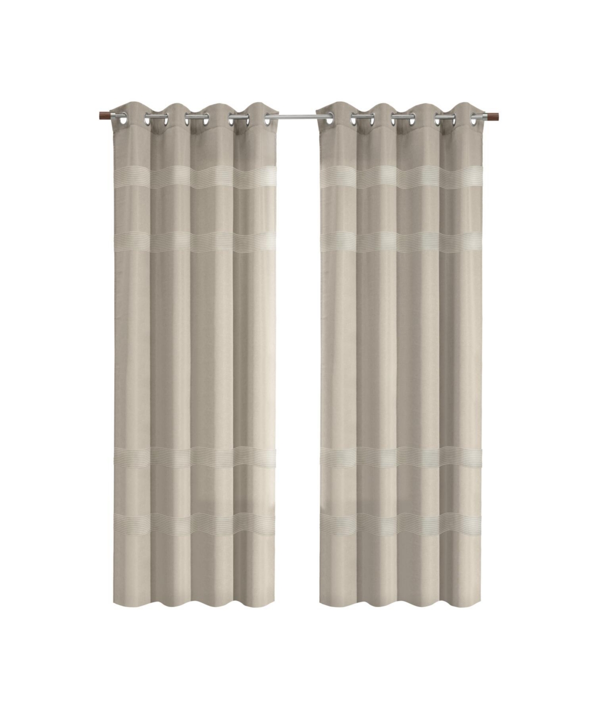 Click here for Habitat 100 Polyester Phoebe Light Embroidered Str... prices