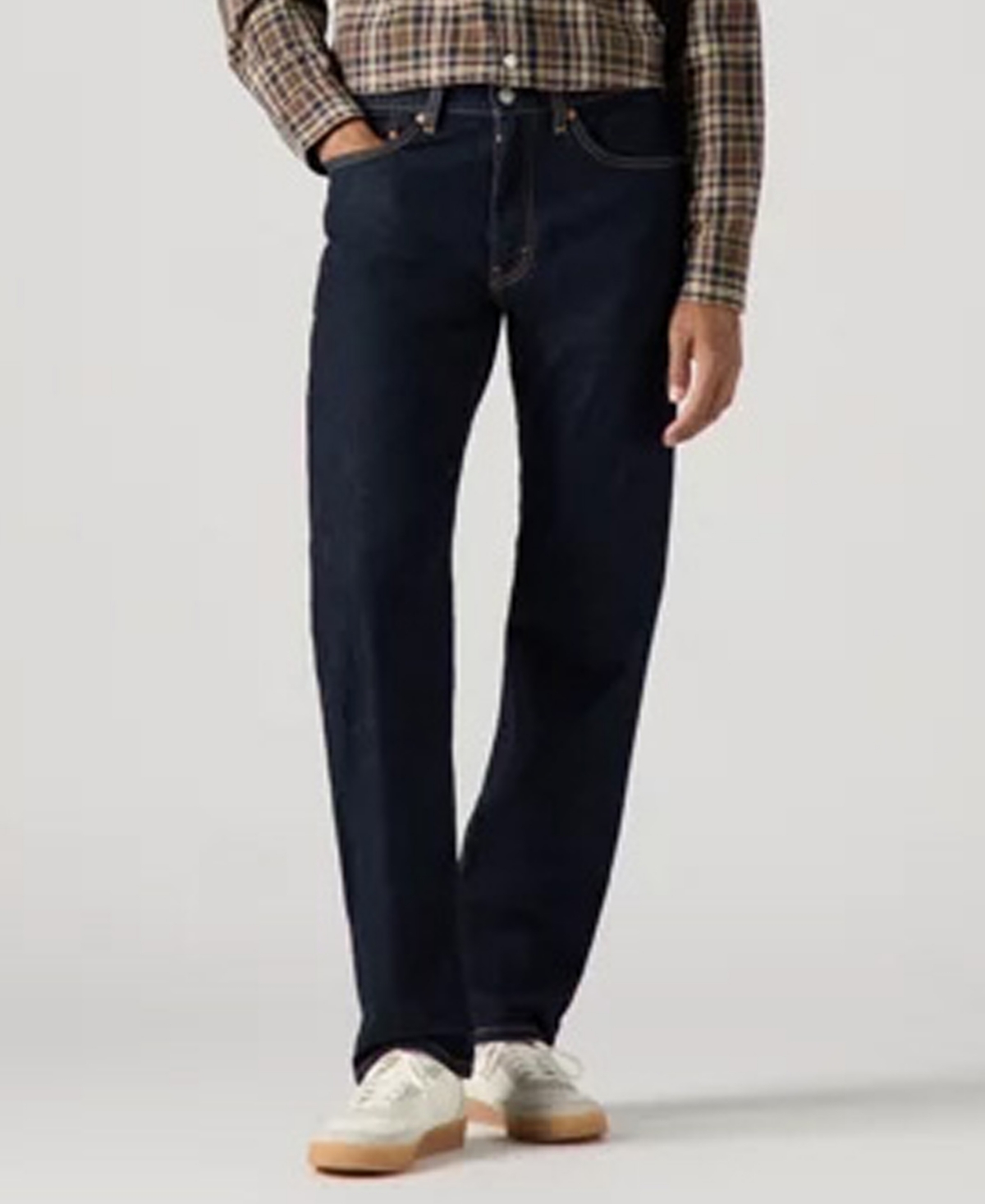 Click here for Levis Mens 505 Regular Fit Non-Stretch Jeans - Jus... prices