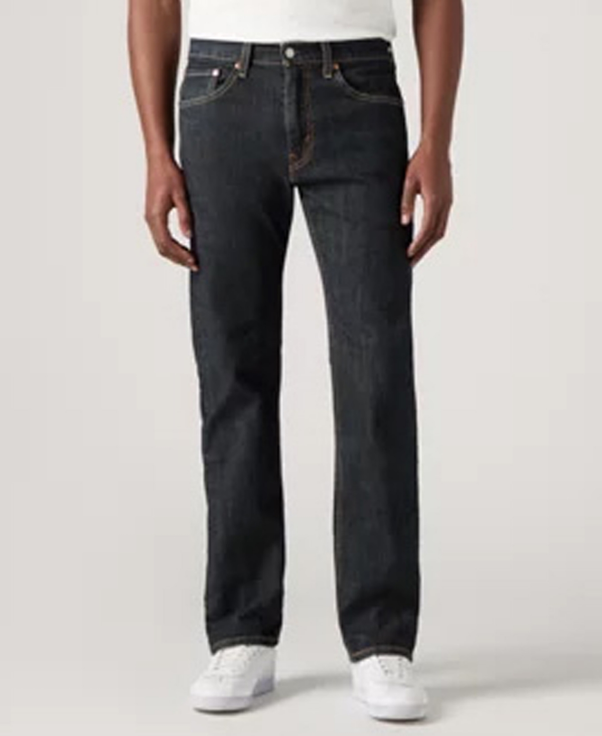 Click here for Levis Mens 505 Regular Fit Non-Stretch Jeans - Dar... prices
