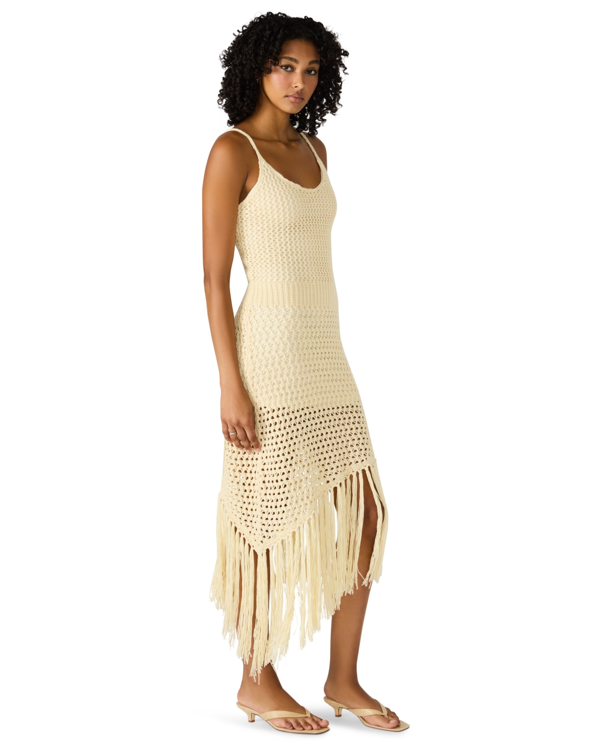 Click here for Steve Madden Womens Sophiya Crochet Sleeveless Mer... prices