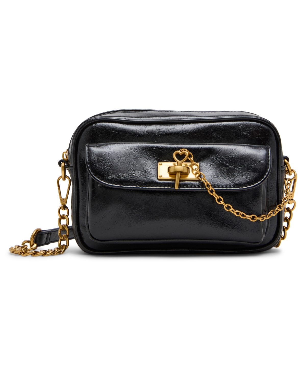 Click here for Madden Girl Athena Camera Crossbody - Black prices