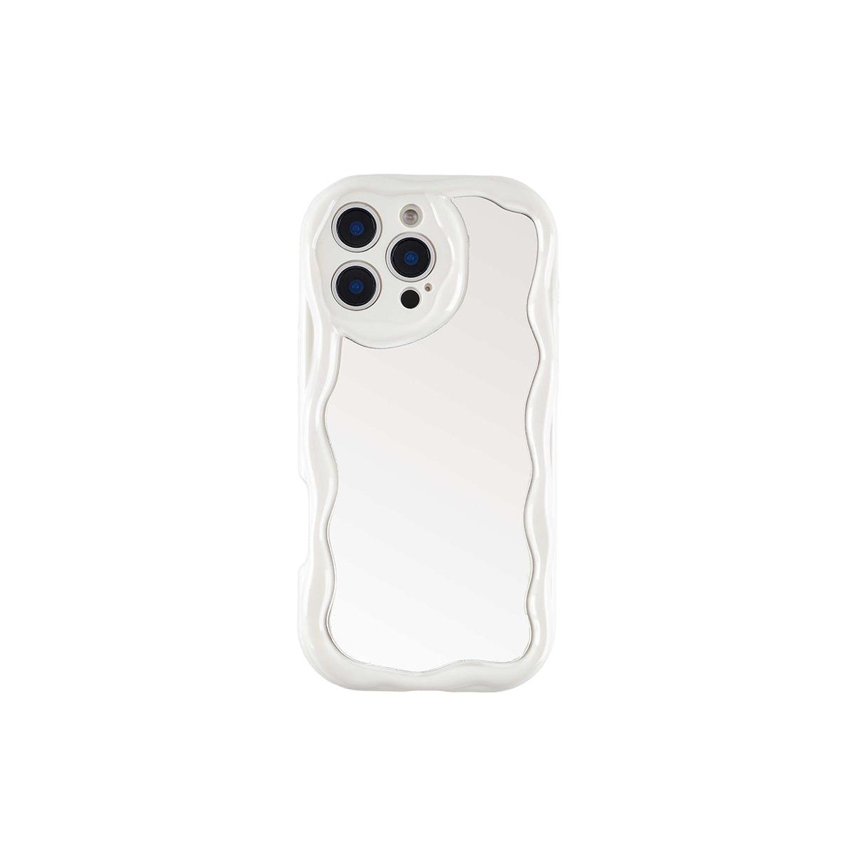 Click here for Auramma Funky Mirror iPhone 16 Pro Max Case - Whit... prices