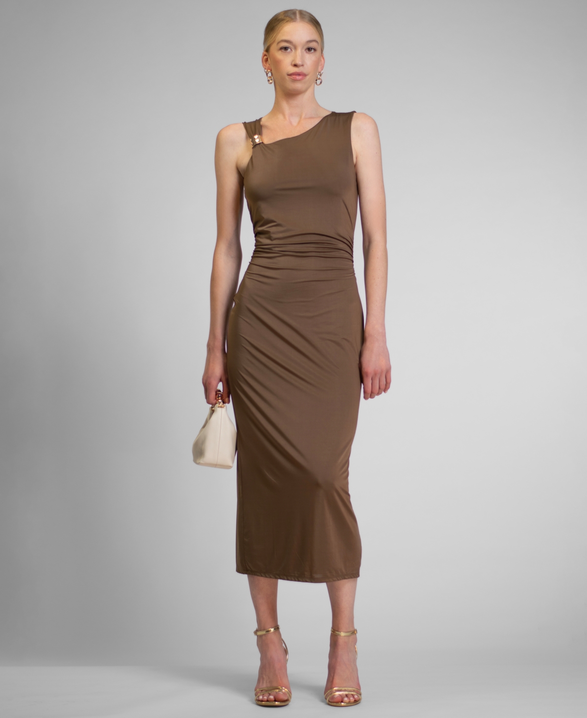 Click here for Rachel Rachel Roy Womens One Shoulder Midi Dress -... prices