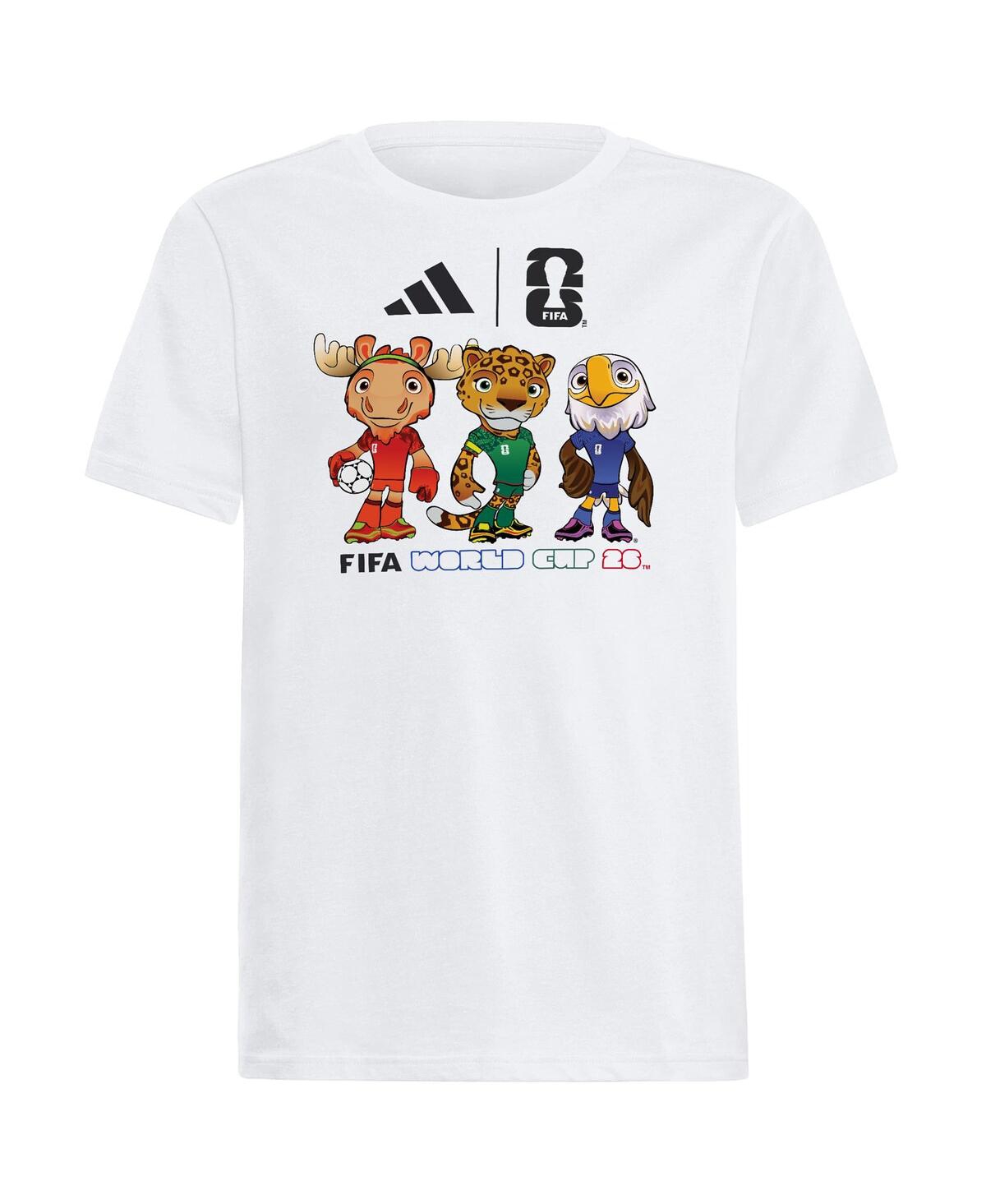 Click here for Adidas Big Boys and Girls White Fifa World Cup Gea... prices