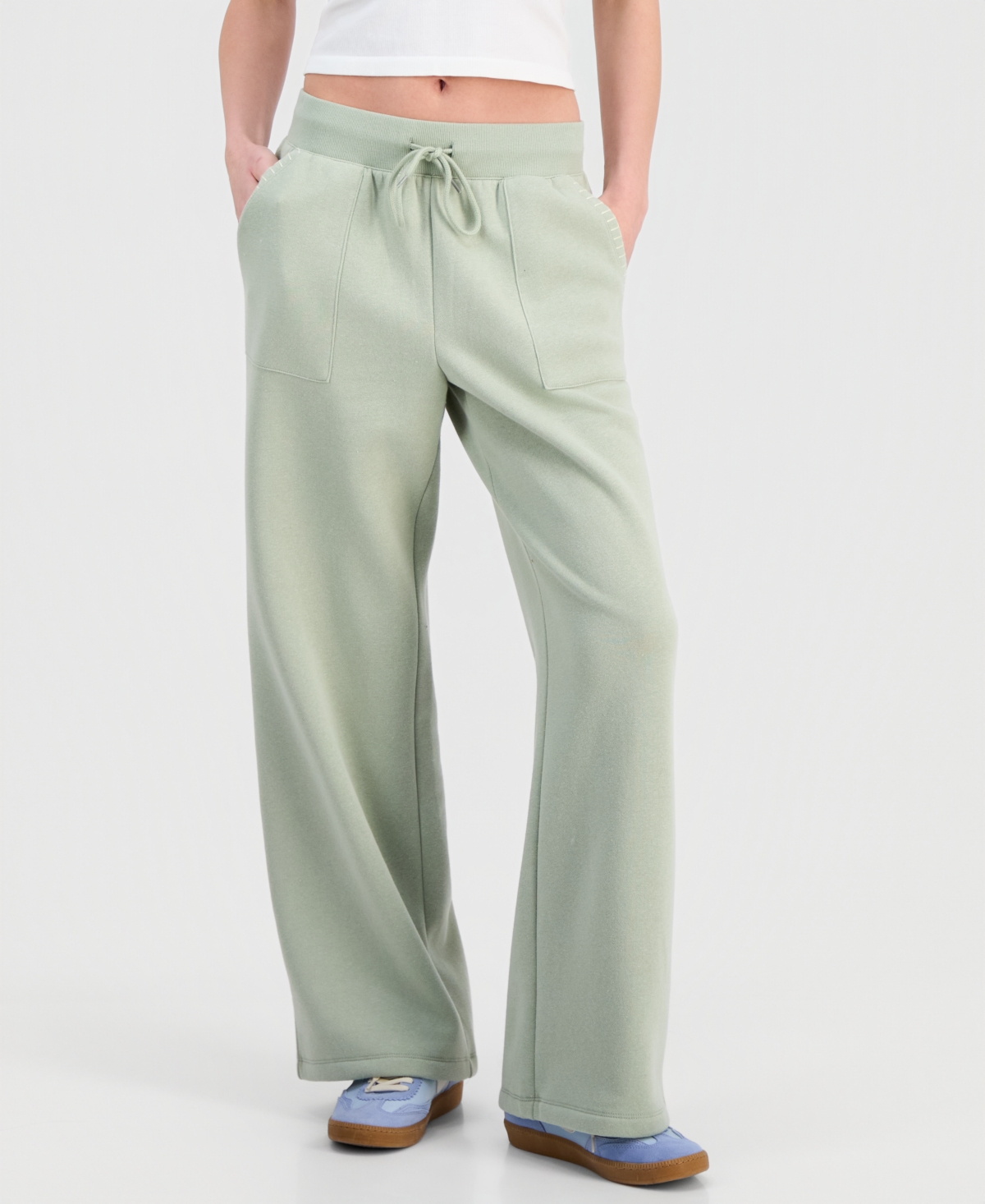 Click here for Sincerely Jules Juniors High-Rise Wide-Leg Pants -... prices