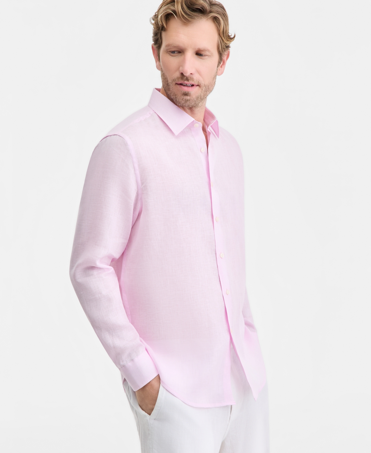 Click here for Club Room Mens 100 Linen Shirt  Created for Macys... prices