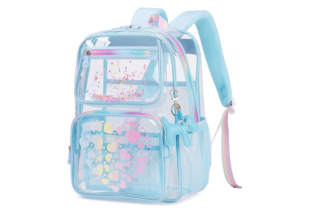 Click here for Batfox Clear Backpack for School Girls  Heavy Duty... prices