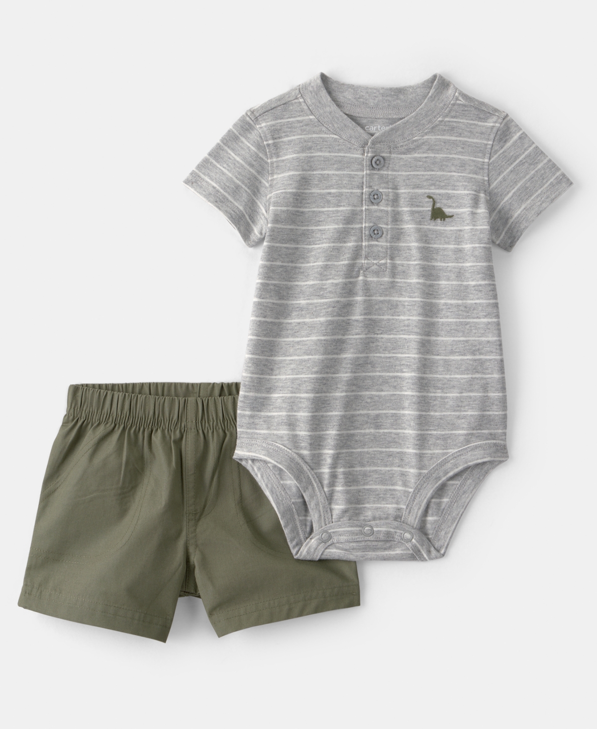 Click here for Carters Baby Boys Striped Bodysuit and Shorts  2-P... prices