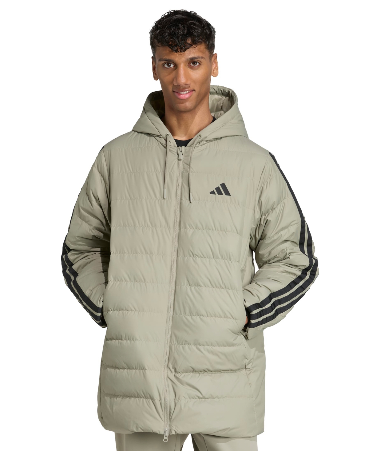 Click here for adidas Mens Essentials 3-Stripes Light Down Sports... prices