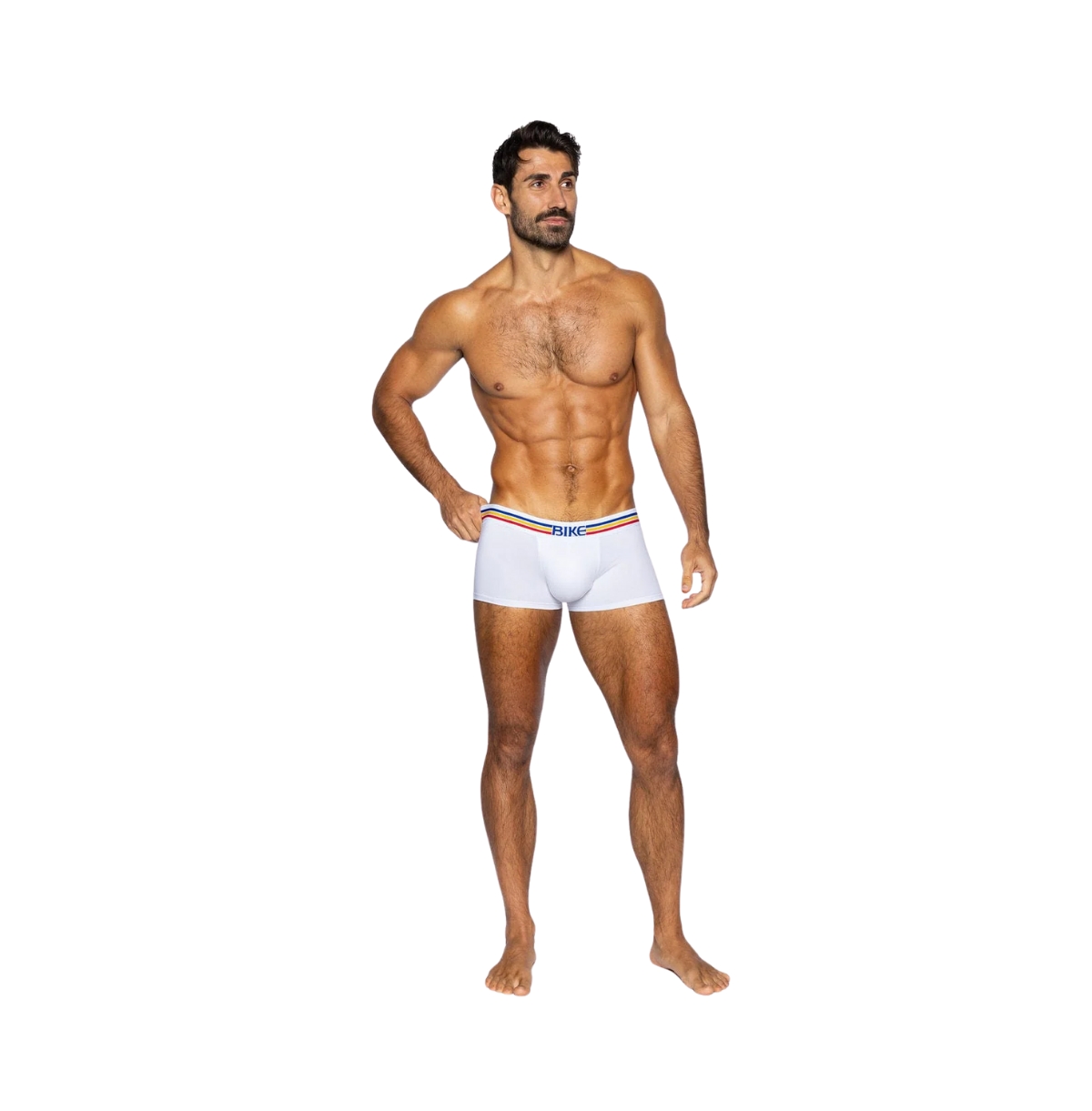 Click here for Bike Athletic Stretch Cotton Trunk Underwear - Whi... prices