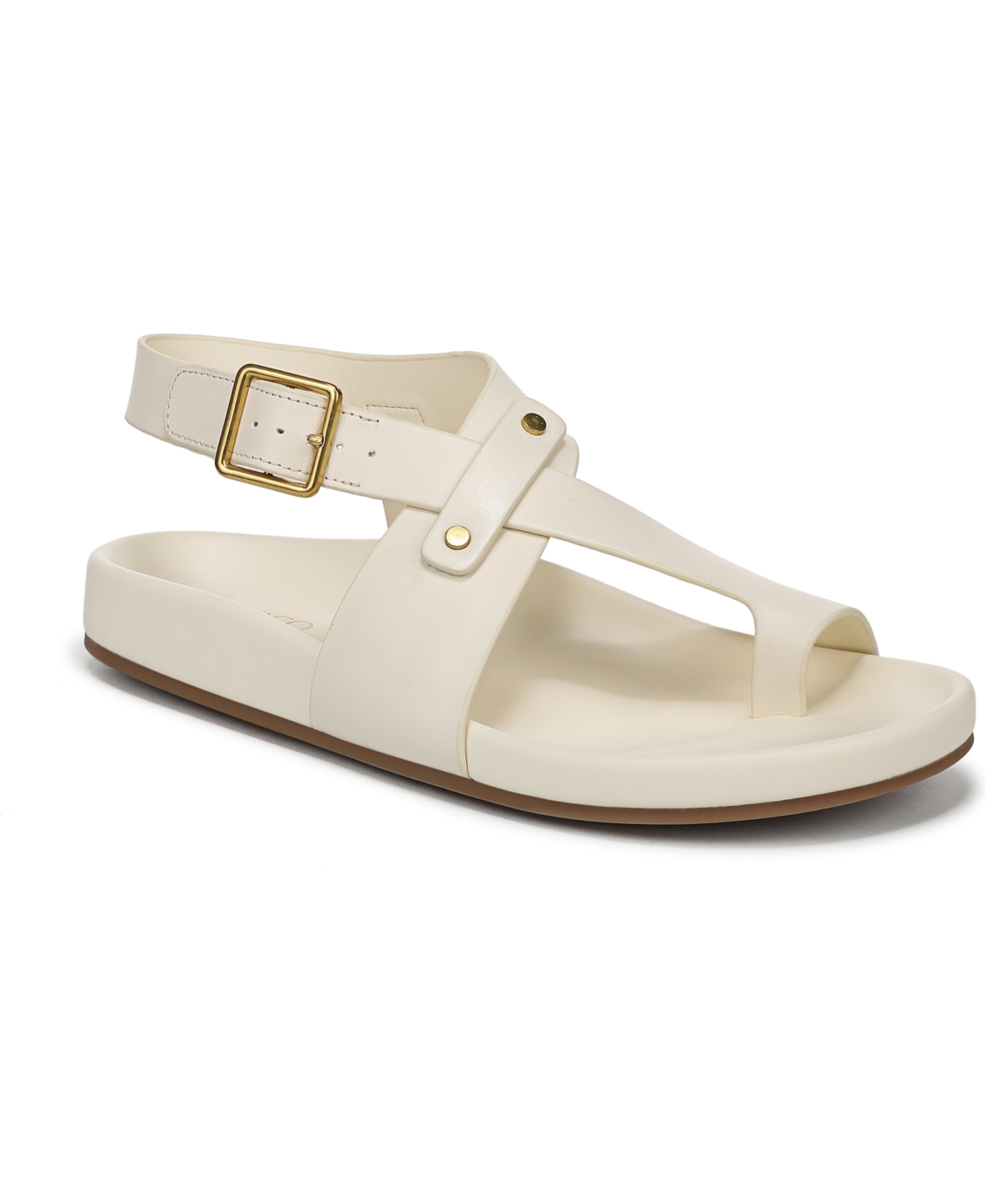 Click here for Franco Sarto Womens Blair Toe Loop Round Toe Flat... prices