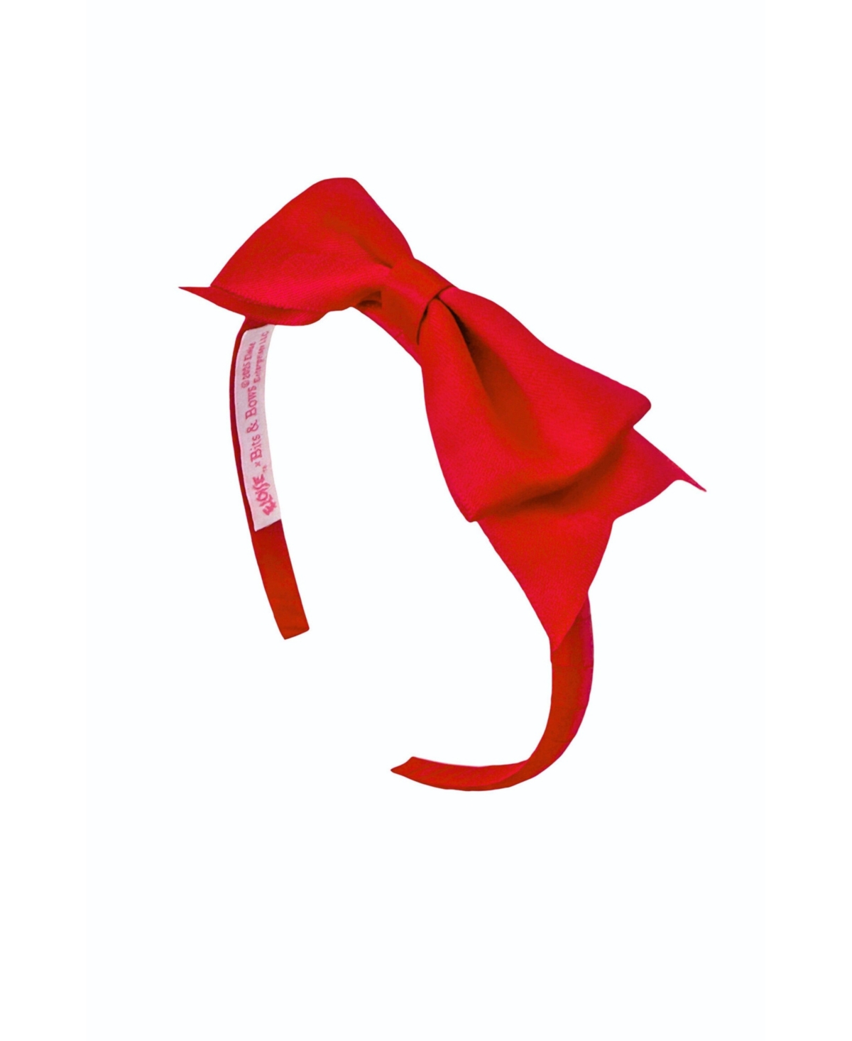 Click here for Bits & Bows Girls Eloise Bow Headband - Red prices