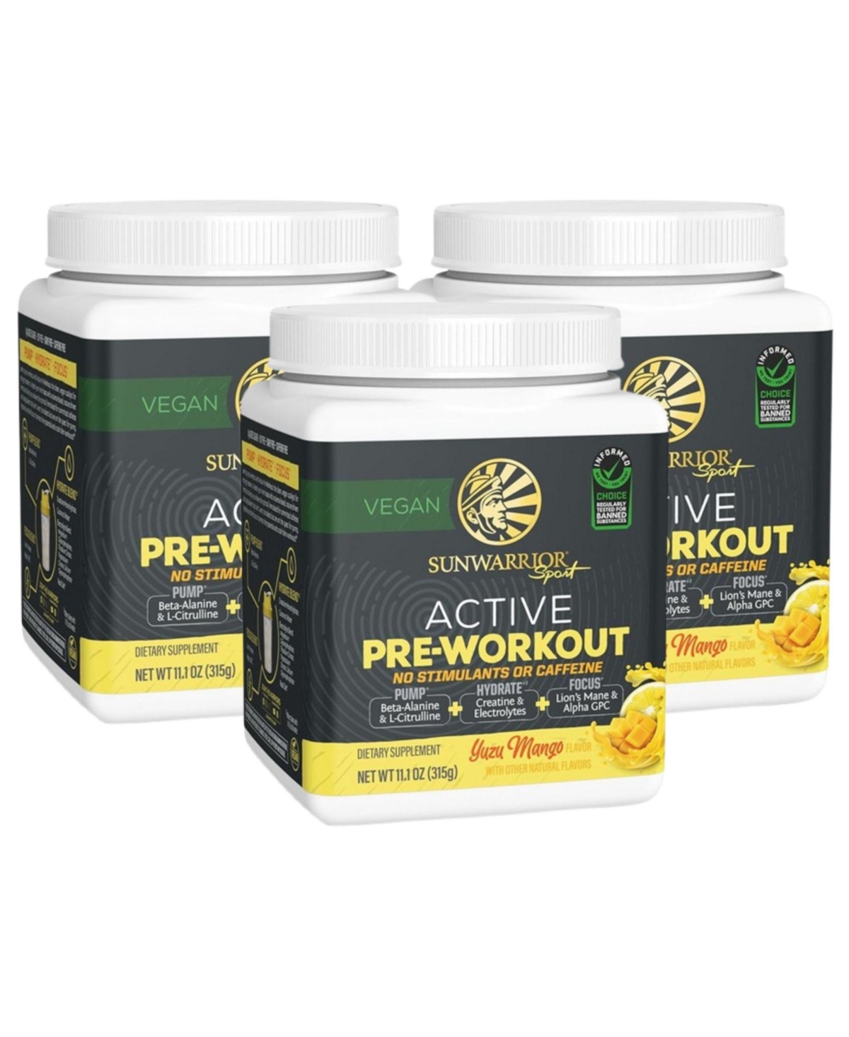 Click here for Sunwarrior Active Pre-workout Yuzu (stim free) 3 p... prices
