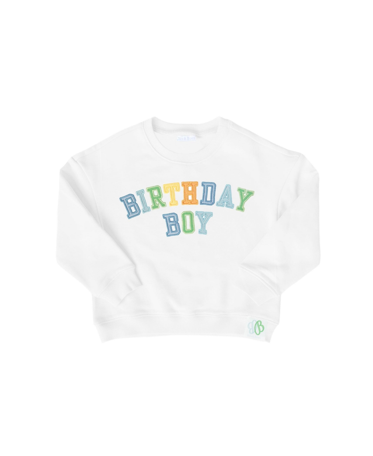 Click here for Bits & Bows Baby Boys Birthday Sweatshirt - White... prices