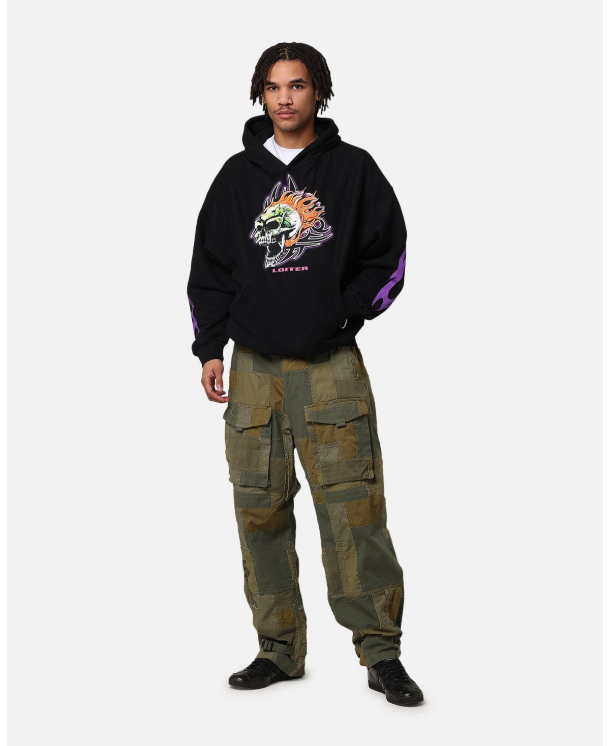 Click here for Loiter Mens mnml Rip N Dip Hoodie prices