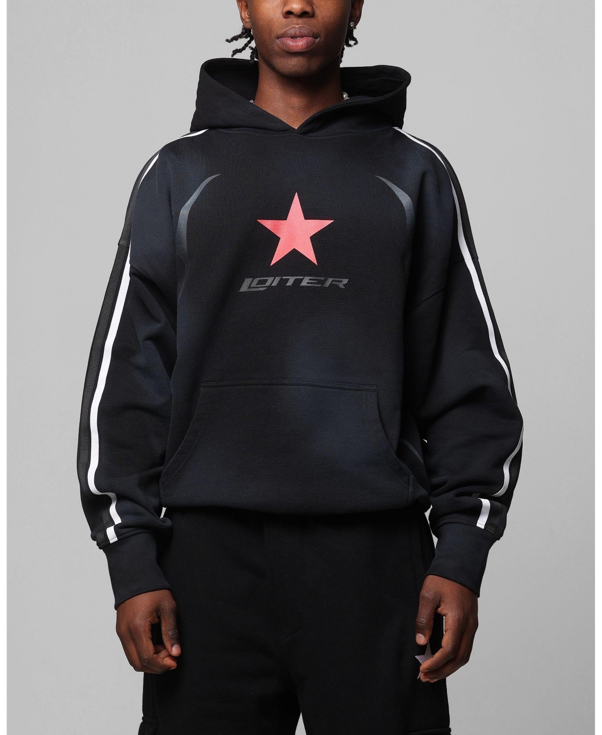Click here for Loiter Mens Trackstar Graphic Hoodie prices