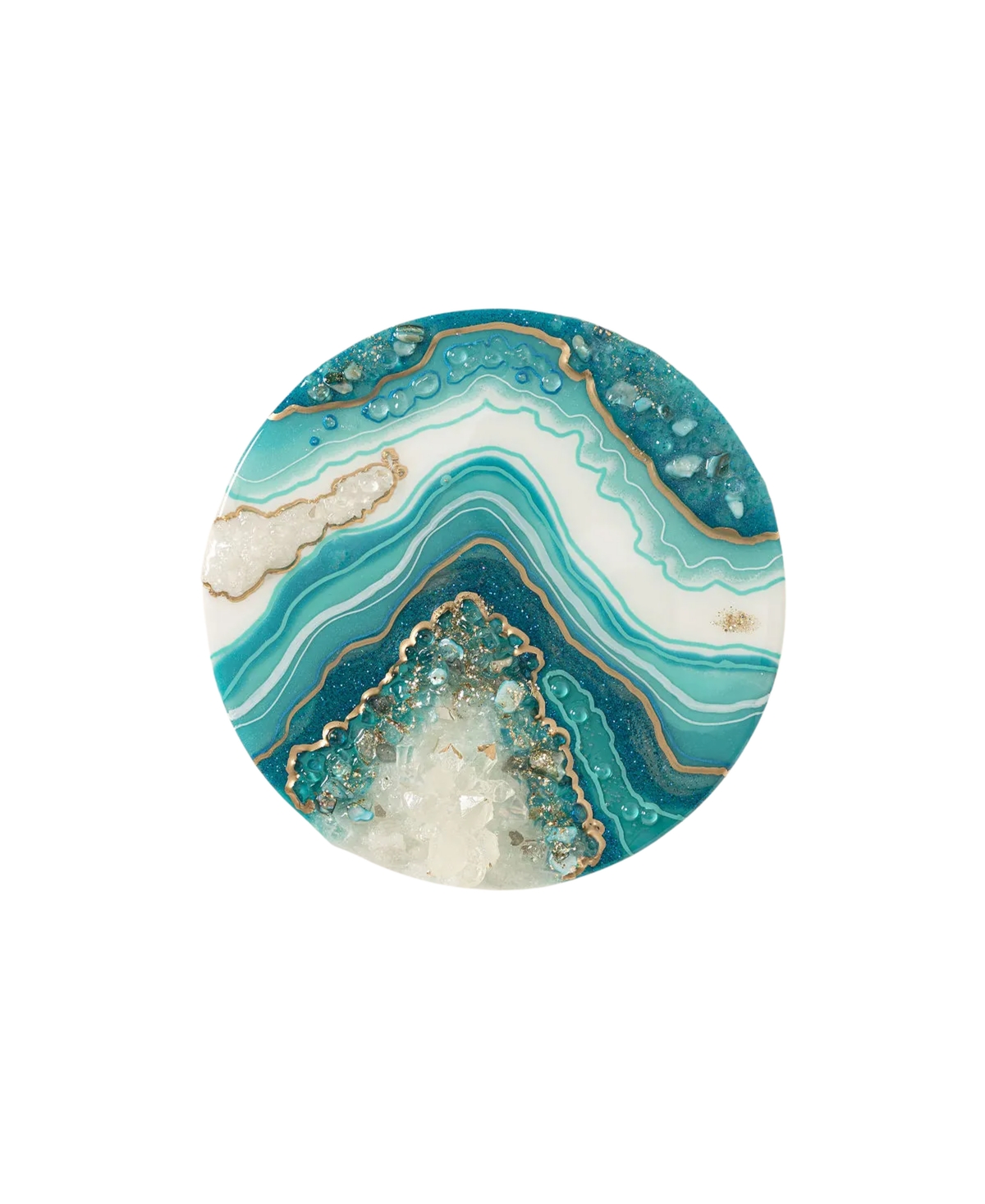 Click here for Uncommon Goods Birth Month Geode Crushed Art - Dec... prices