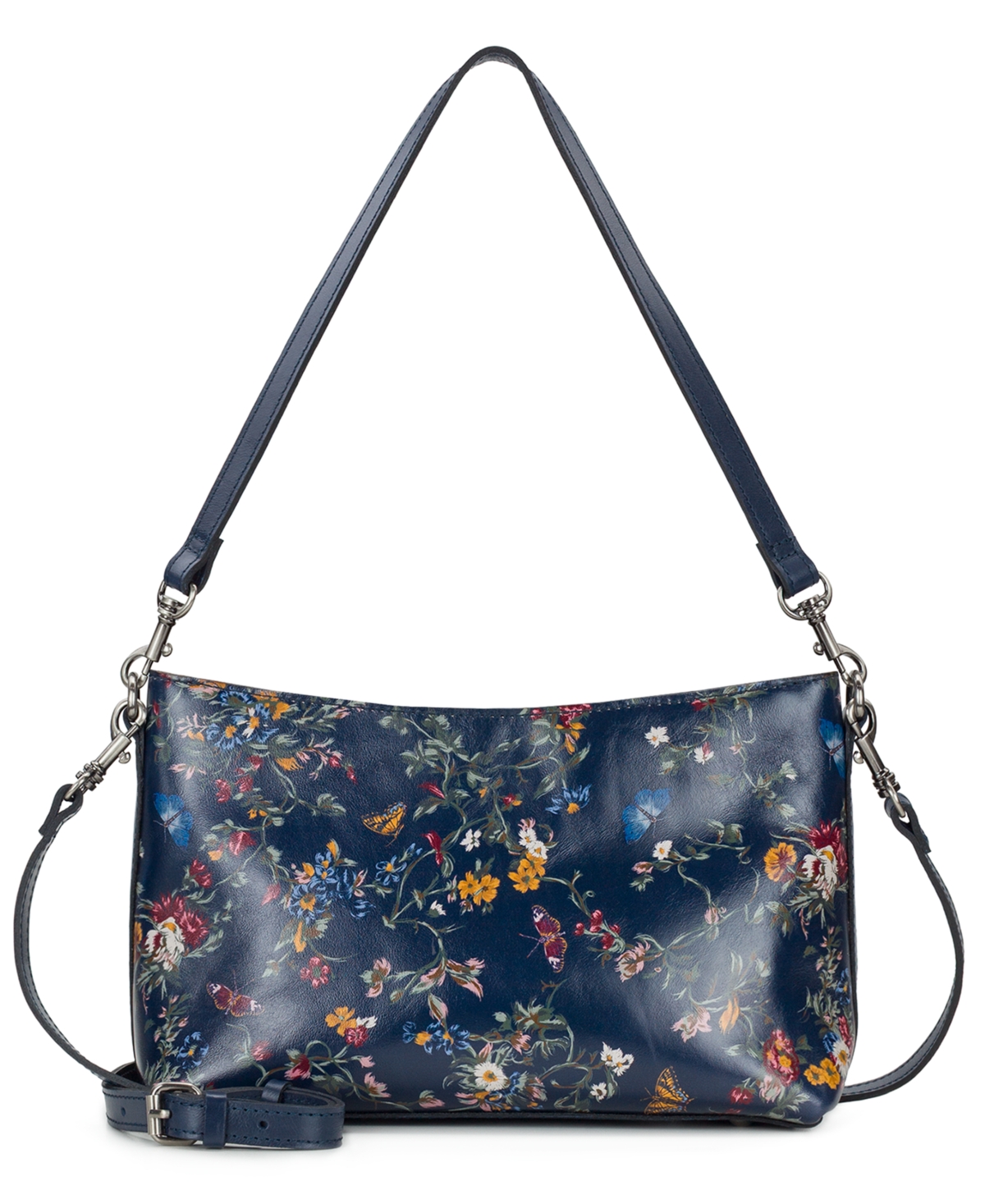 Click here for Patricia Nash Betta Medium Leather Crossbody  Crea... prices