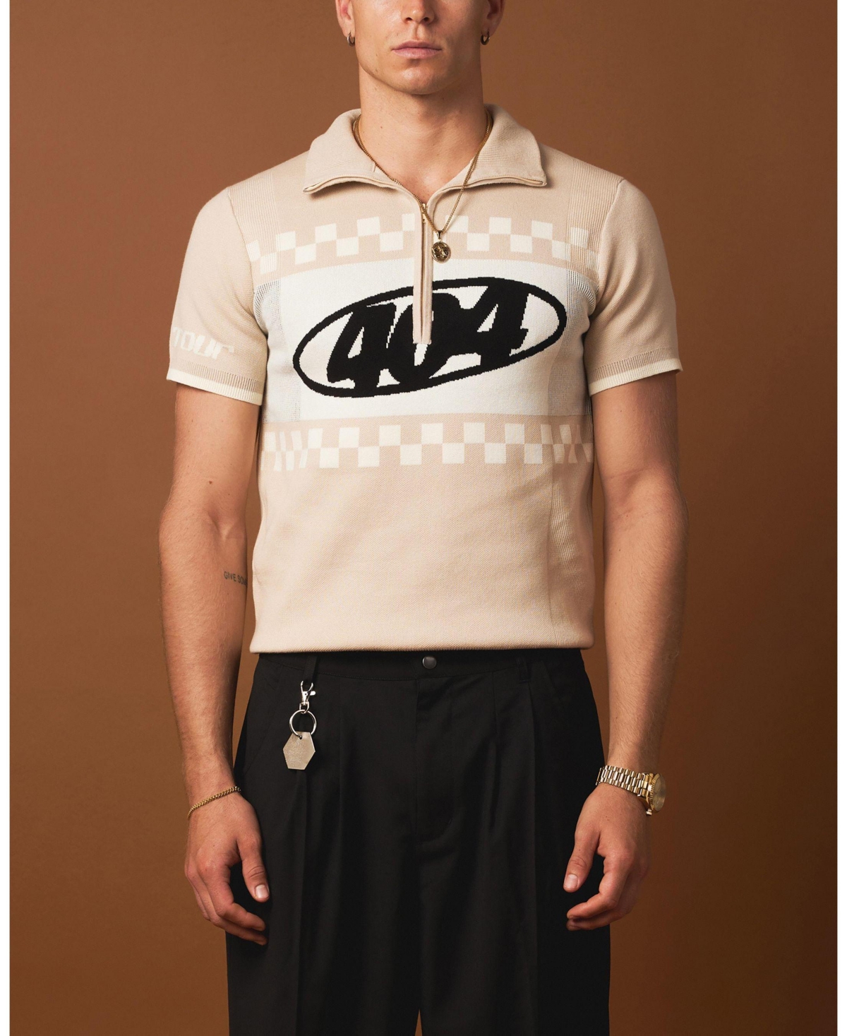 Click here for mnml Mens Knit Cycling Polo prices