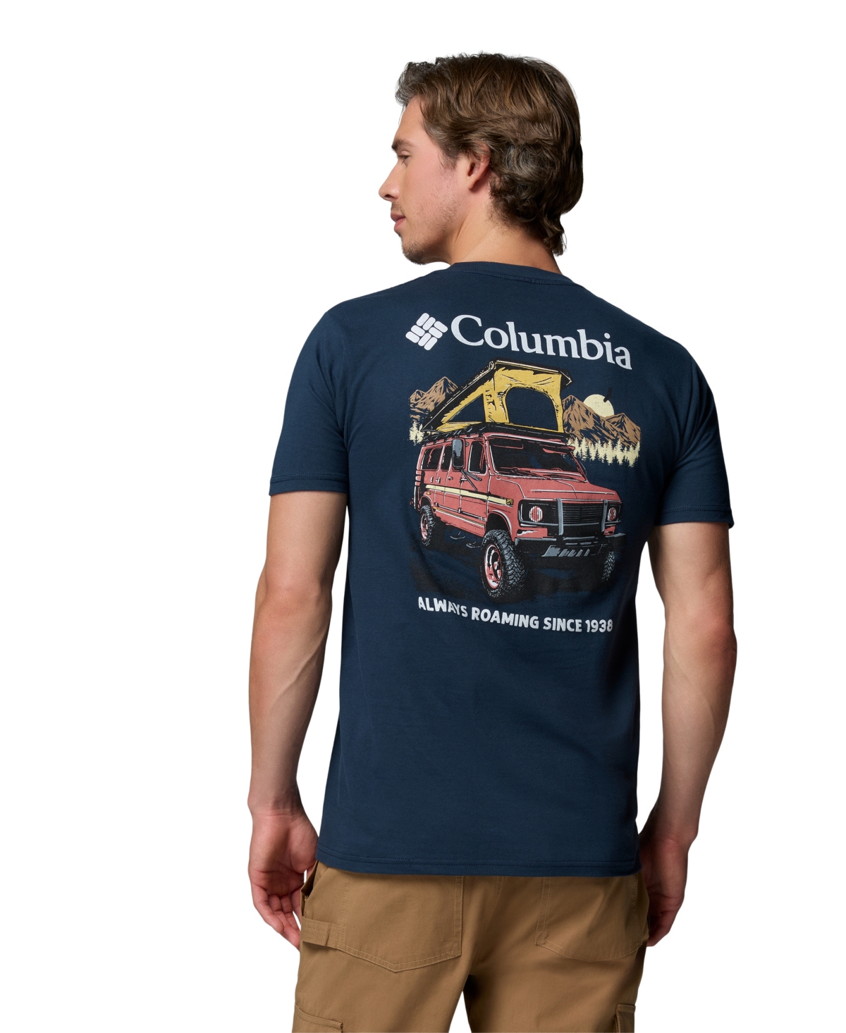 Click here for Columbia Mens Ted Graphic T-Shirt - Columbia Navy prices
