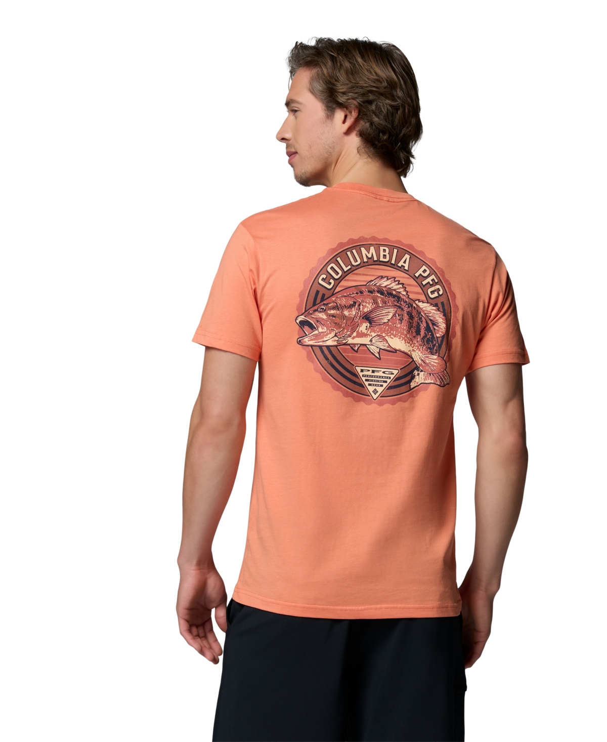 Click here for Columbia Mens Pfg Trawling Graphic T-Shirt - Brigh... prices