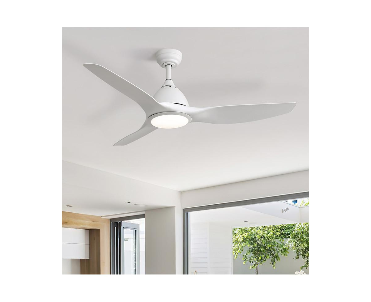 Click here for Sofucor 52-inch Modern White 3-Blade Ceiling Fan w... prices