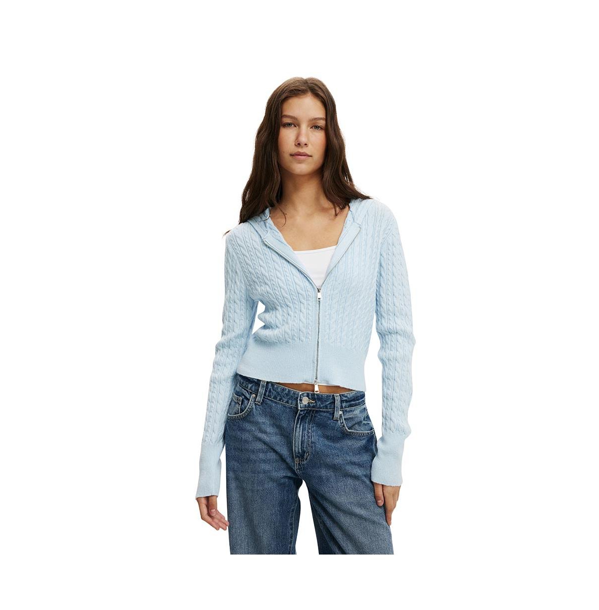 Click here for Cotton On Womens Everfine Double Zip Up Hoodie - S... prices