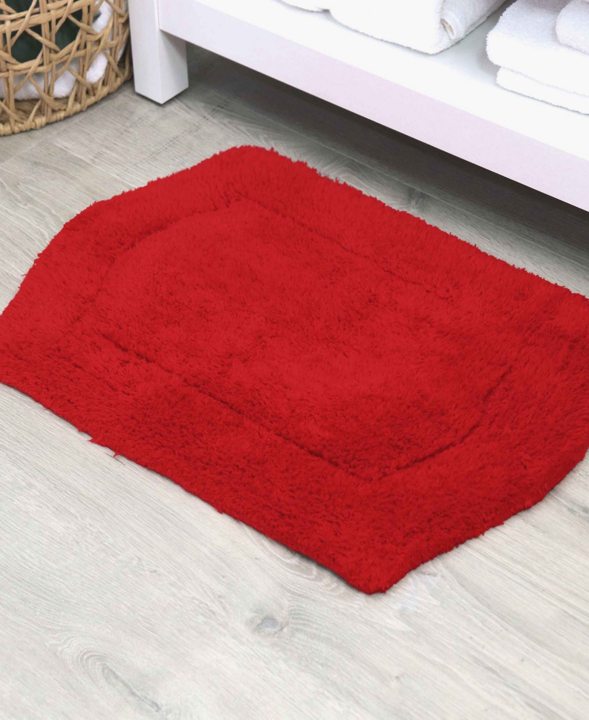 Click here for Home Weavers Waterford Bath Rug  21 x 34 - Red prices