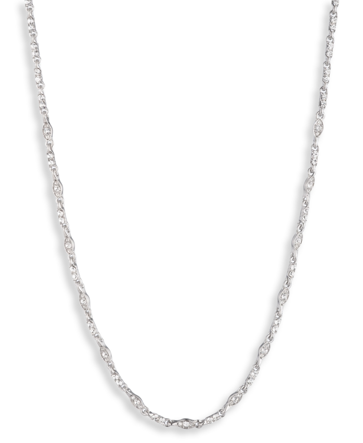 Click here for Givenchy Glass Crystal Silver-Tone Collar Necklace... prices