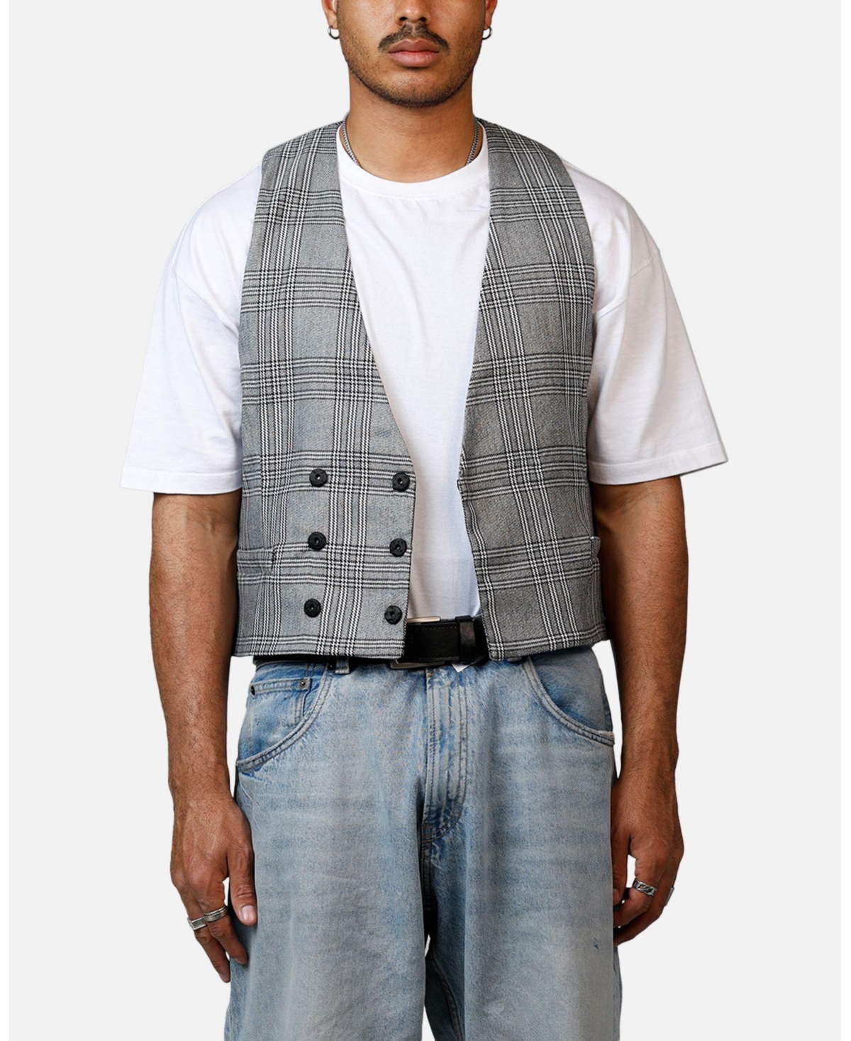 Click here for mnml Mens Played Suit Vest prices