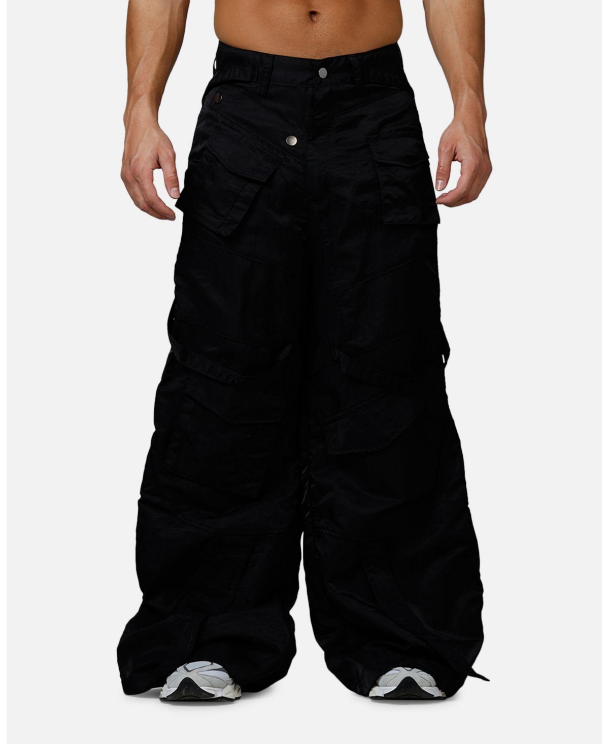 Click here for mnml Mens Strap Up Raver Dble Cargo Pant prices