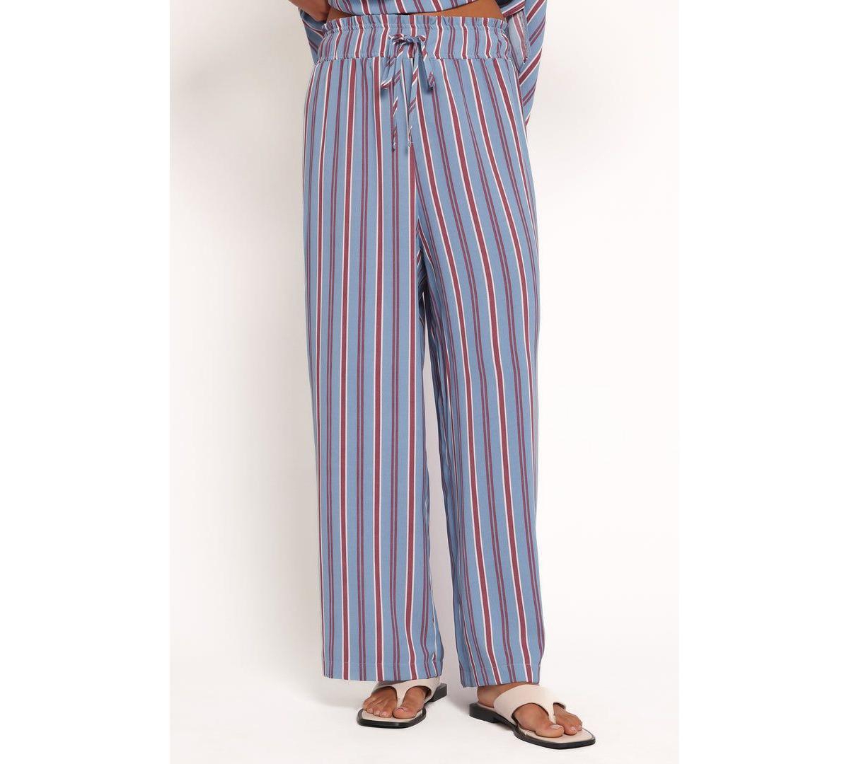 Click here for Petal and Pup Womens Zemira Pants - Blue stripe prices