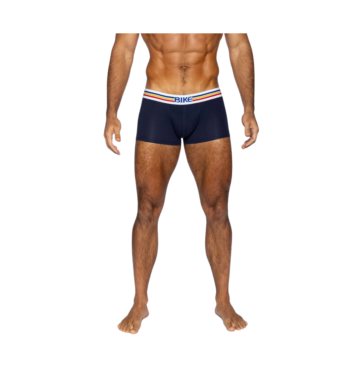 Click here for Bike Athletic Stretch Cotton Trunk Underwear - Nav... prices