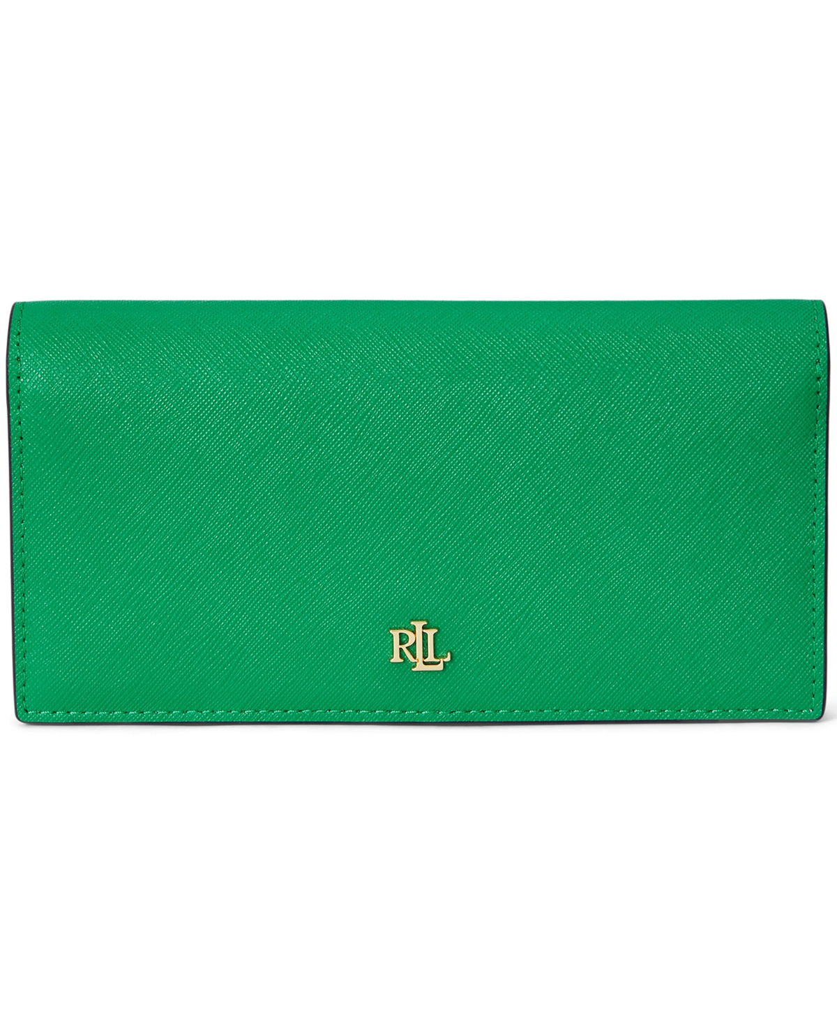 Click here for Lauren Ralph Lauren Crosshatch Leather Slim Snappe... prices