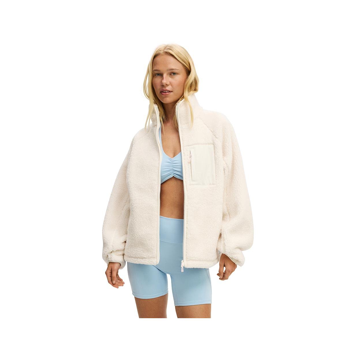 Click here for Cotton On Womens Active Trail Sherpa Zip Through -... prices