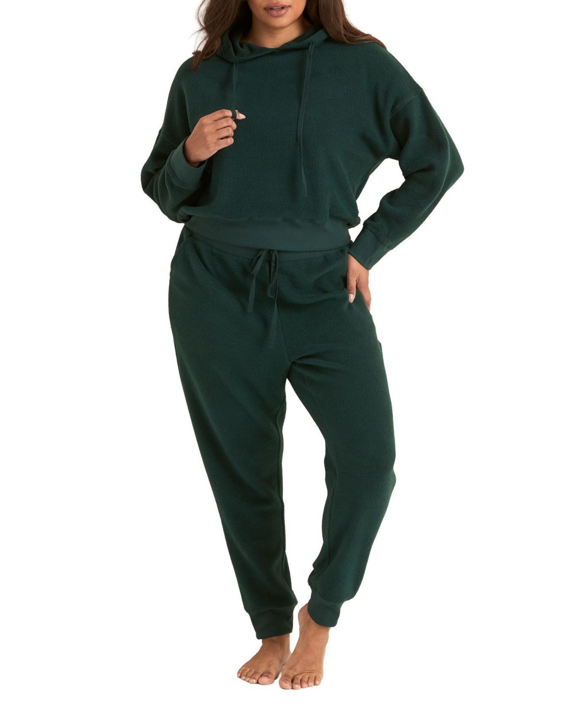 Click here for Adore Me Plus Size Davinia Hoodie And Jogger Set -... prices
