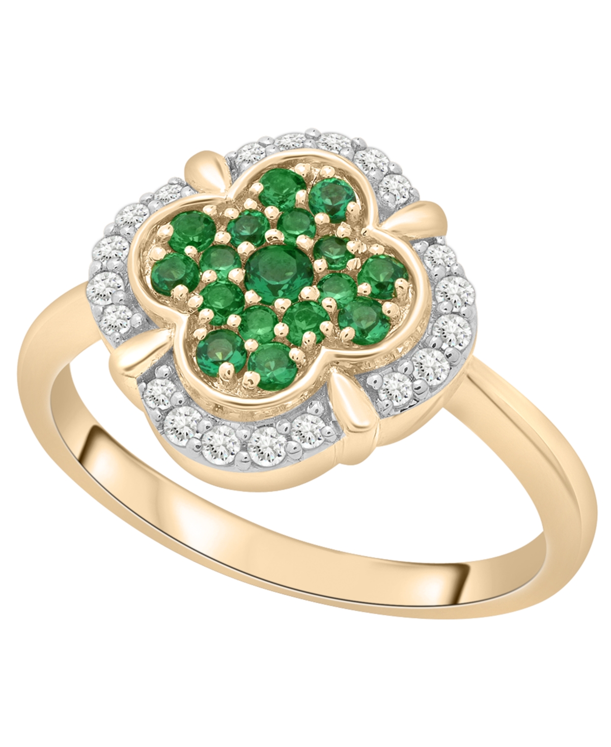 Click here for Macys Emerald (1/3 ct. t.w.) & Diamond (1/6 ct. t.... prices