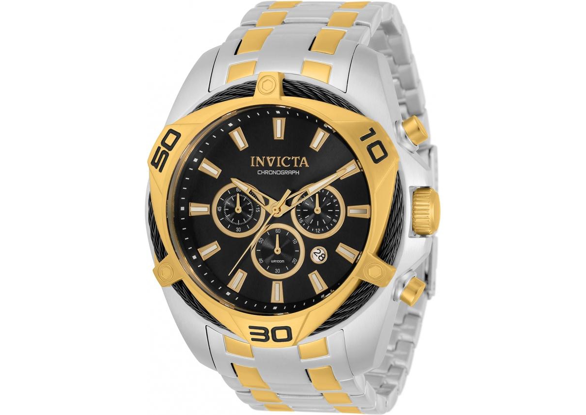 Click here for Invicta Mens Quartz Chronograph Bolt Watch  Two-To... prices