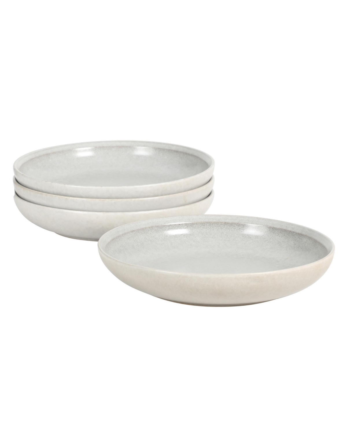 Click here for Gibson Home Beckett 4-Piece Ash White Dinner Bowl... prices