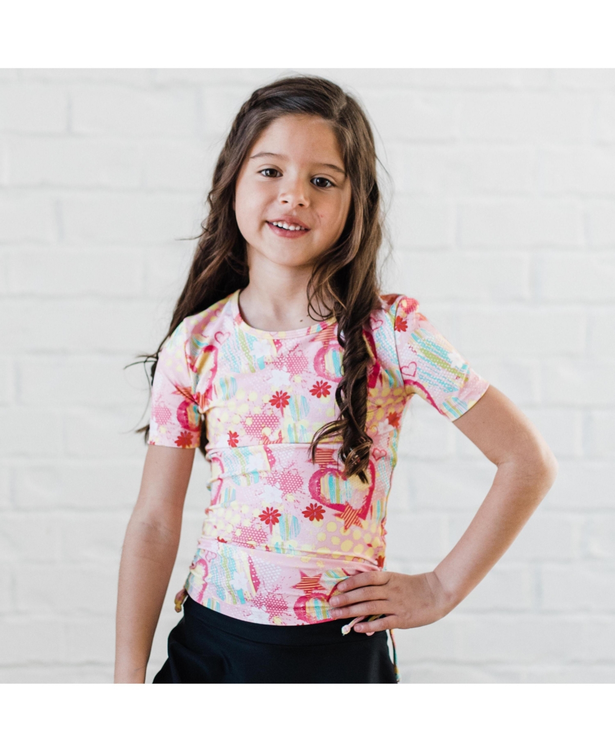 Click here for Calypsa Little Girls Lily Swim Top - Princess pop prices