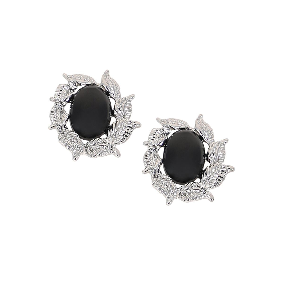Click here for Womens The Victorian-Foliage Stud Earrings - Metal... prices