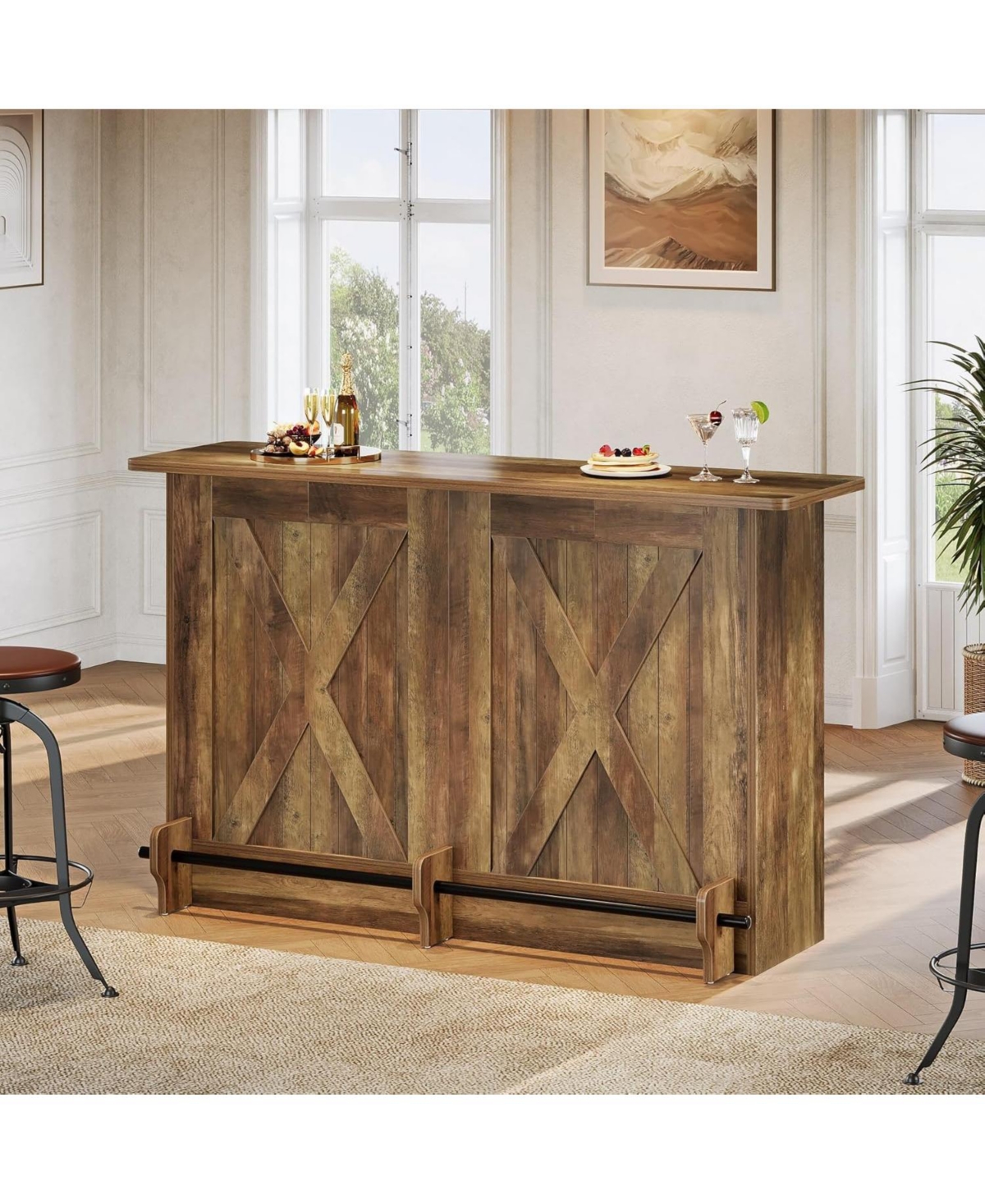 Click here for Tribesigns 2-Tier Kitchen Storage Island  63-Inch... prices