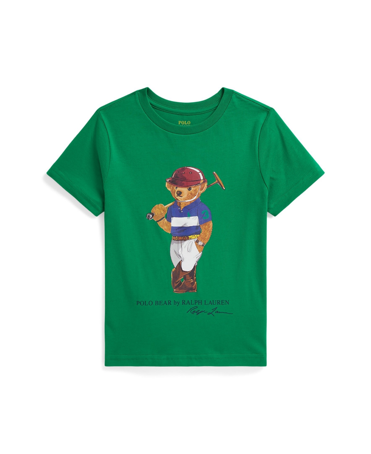 Click here for Polo Ralph Lauren Boys 2-7 Polo Bear Cotton Jersey... prices