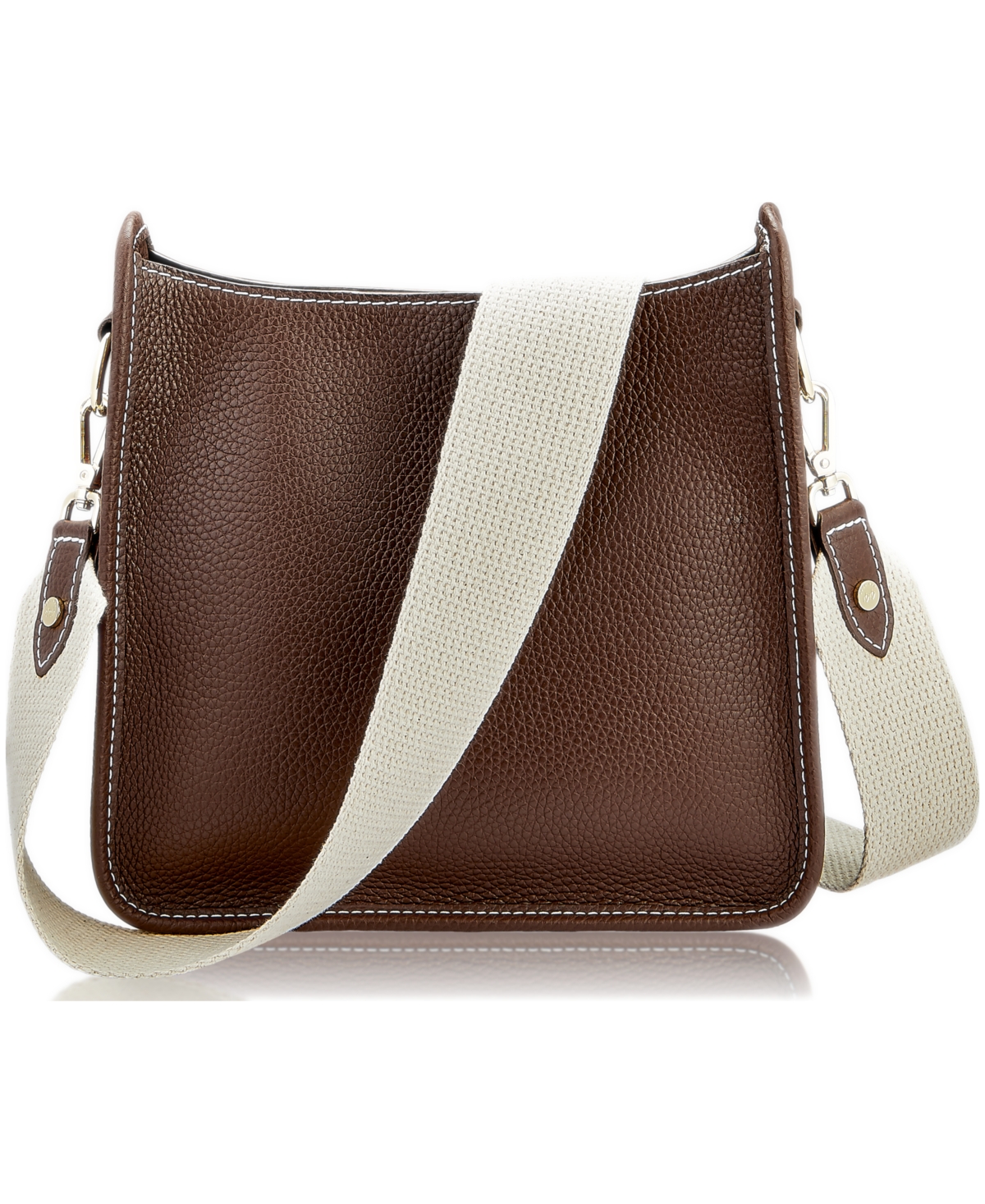 Click here for GiGi New York Elle Mini Crossbody Bag - Chocolate... prices