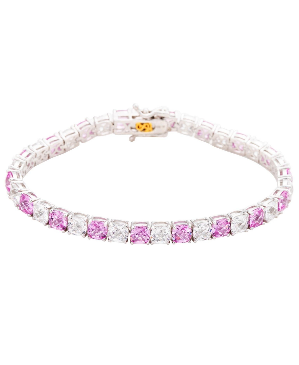 Click here for Suzy Levian Sterling Silver Sapphire Cushion Cut T... prices